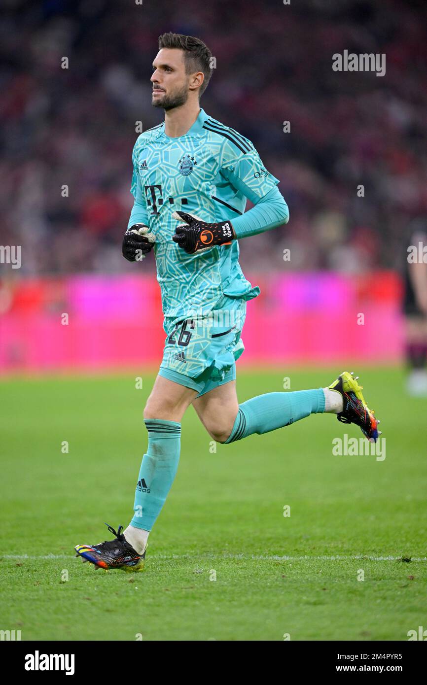 Jan Urlich FC Bayern Munich FCB (26), on the run, Allianz Arena, Munich ...