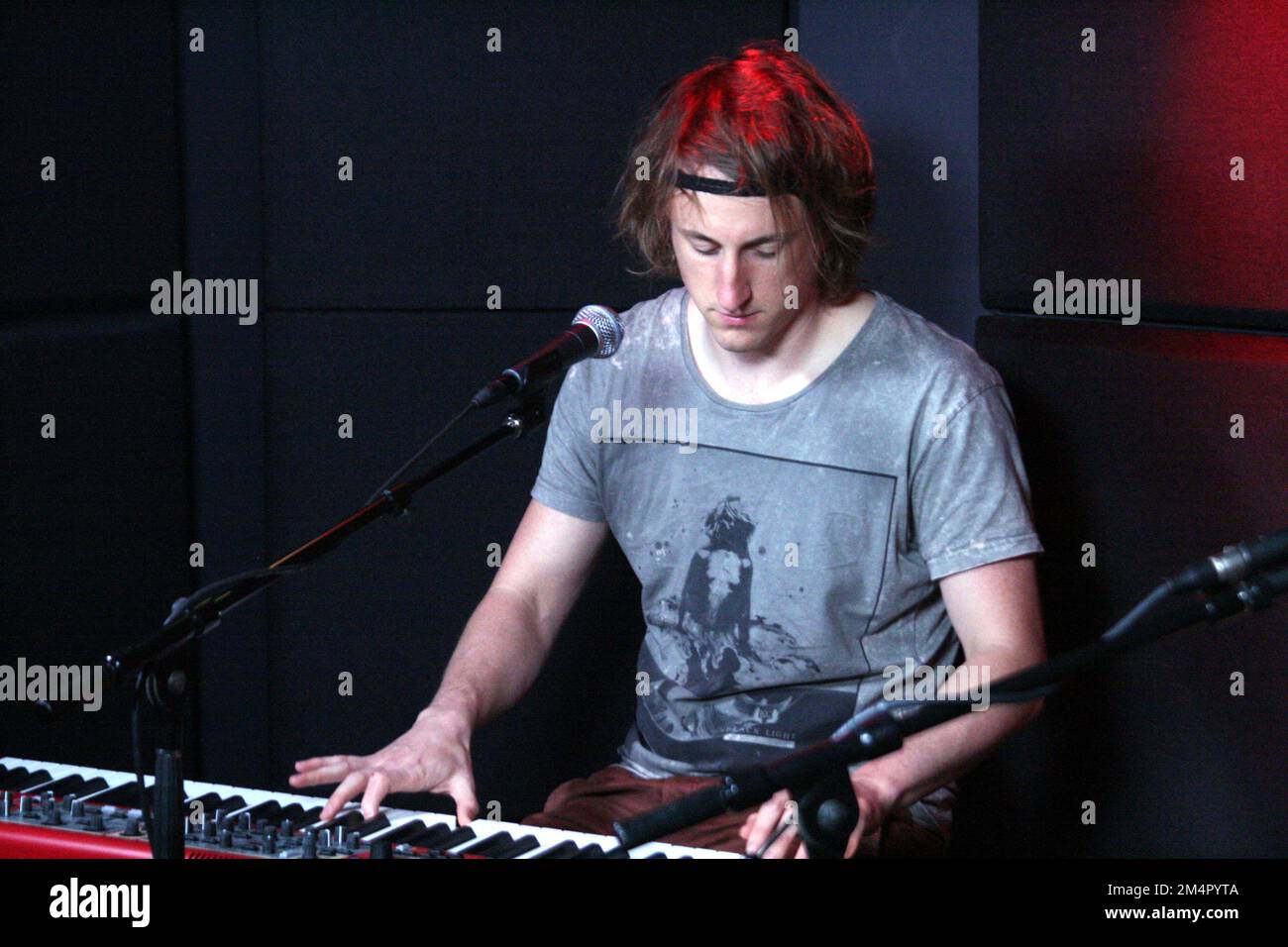 The Wombats perform a private session in New York Stock Photo - Alamy