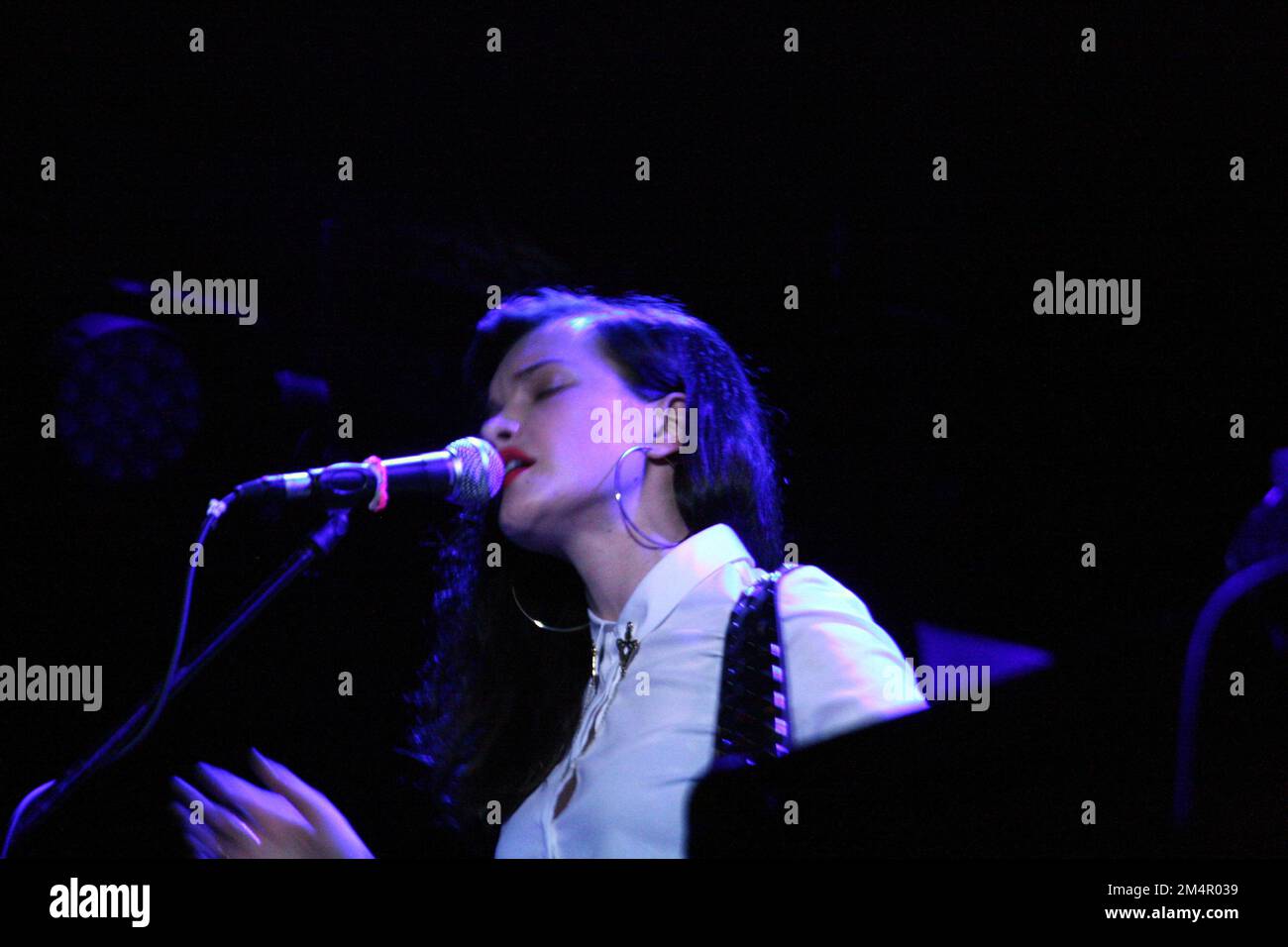 Electric Guest perform in concert at the Bowery Ballroom in New York ...