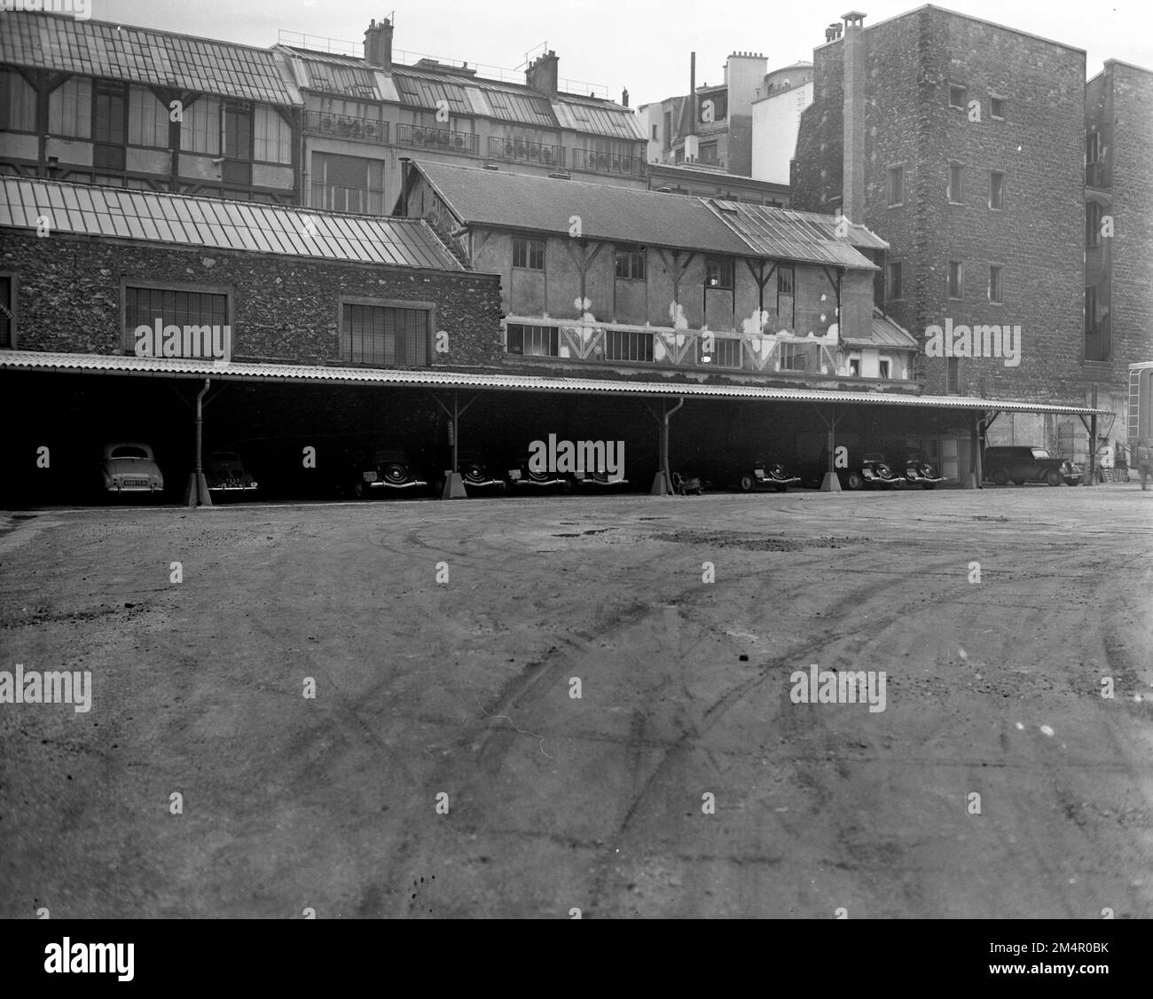 Faisanderie and MSA Garage. Photographs of Marshall Plan Programs ...