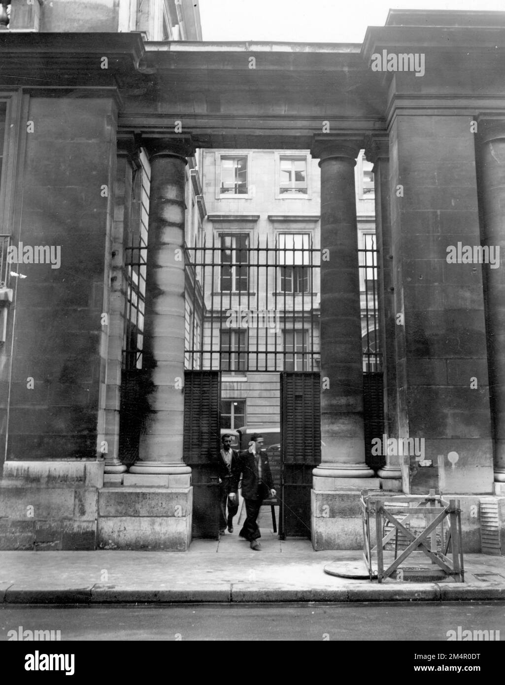 Entrances of All ECA Buildings in Paris. Photographs of Marshall Plan ...