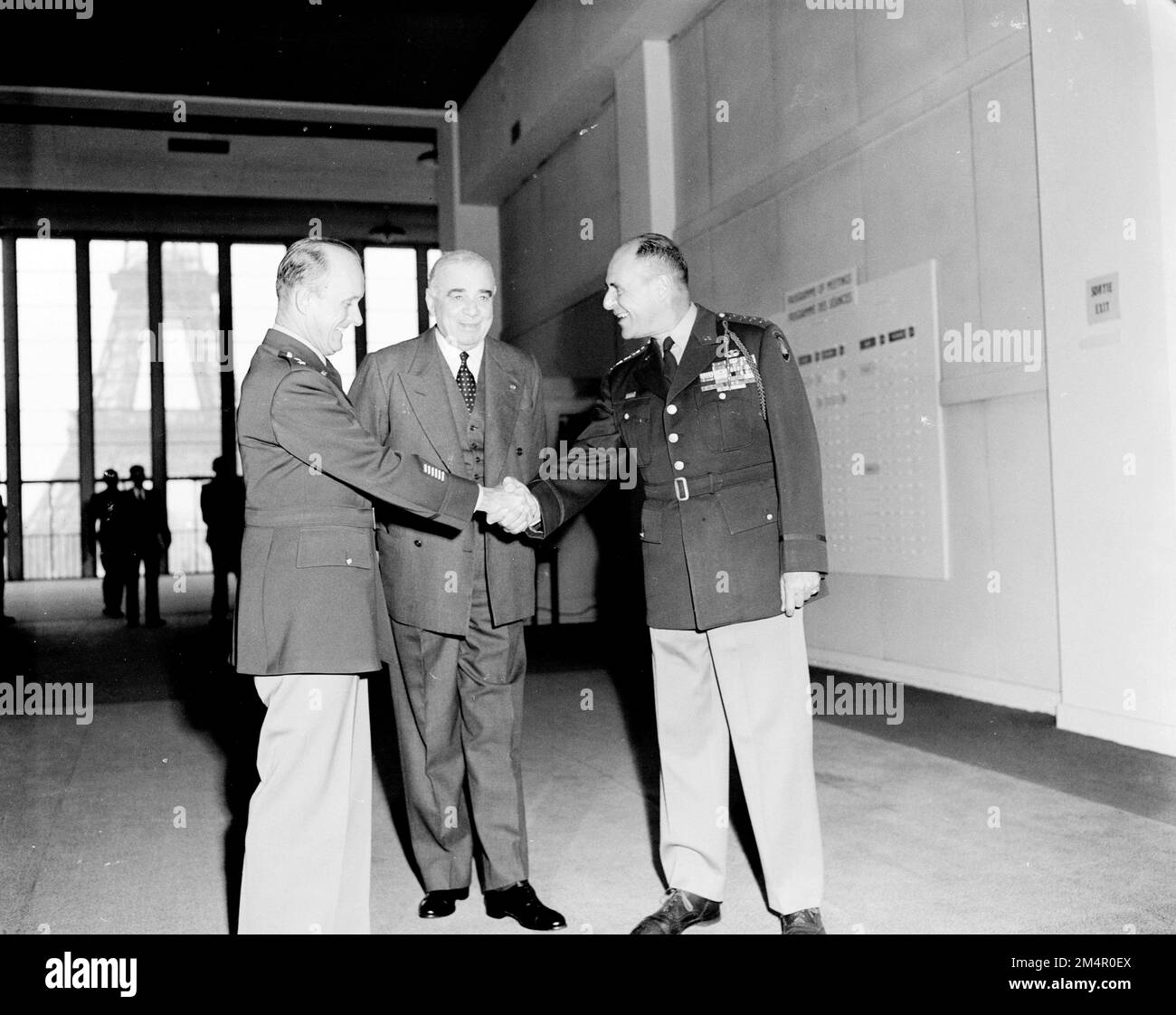 Shape Change of Command Approved by NATO Council. Photographs of ...