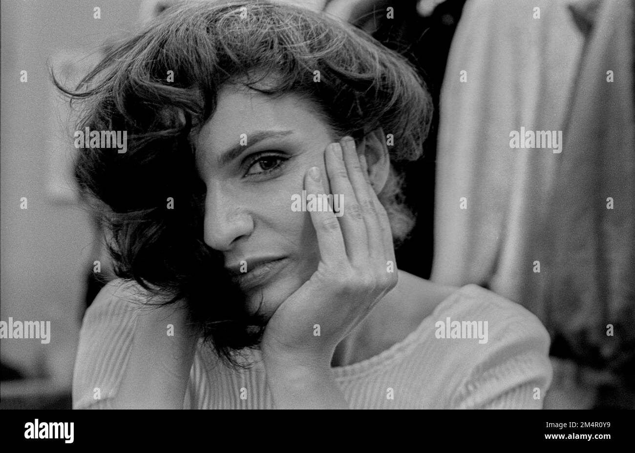 GDR, Dresden, 12. 06. 1989, Franziska Matthus (Film: Death of the ...