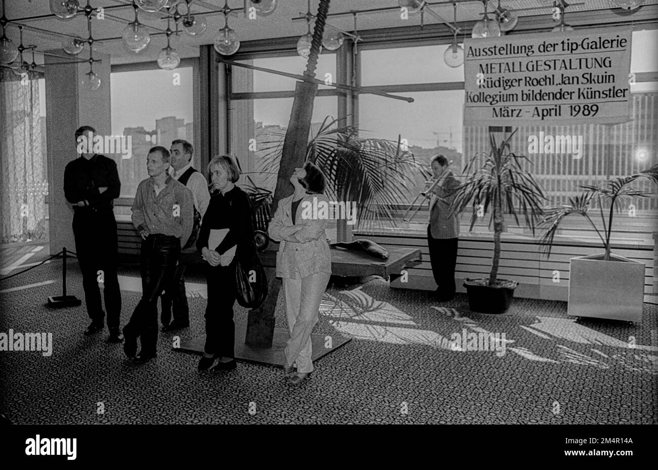 GDR, Berlin, 18. 03. 1989, Day of the Arts, Palace of the Republic, Tip ...