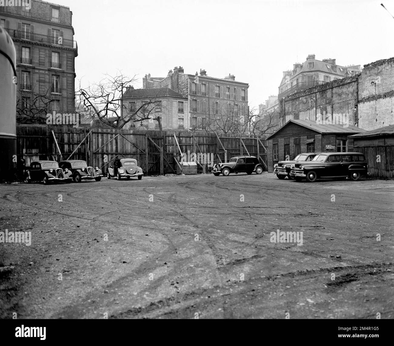 Faisanderie and MSA Garage. Photographs of Marshall Plan Programs ...