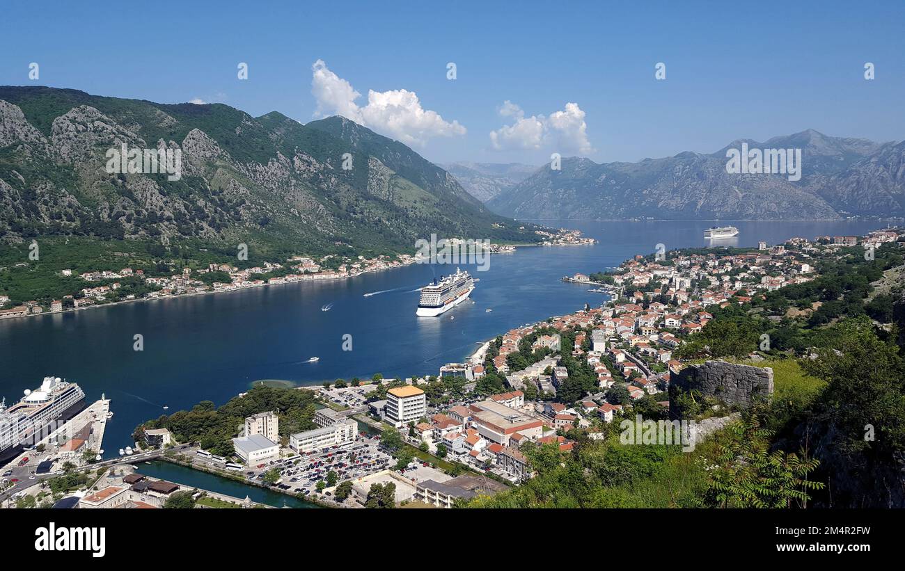 Kotor Bay is a series of inlets on the southern Dalmatian coast of the ...