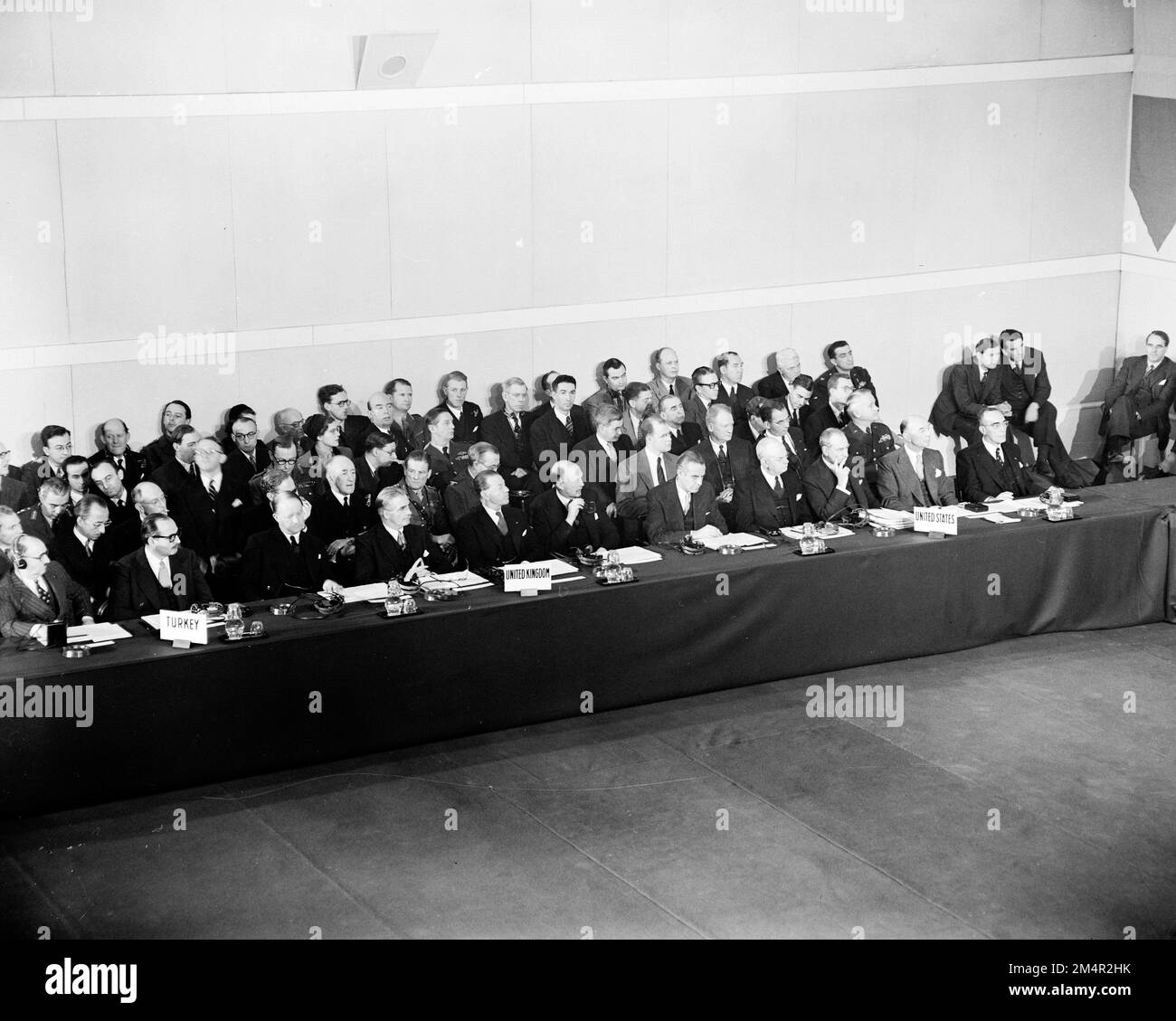 NATO Council Meeting (De Gasperi's Address, Schuman's Address, and ...