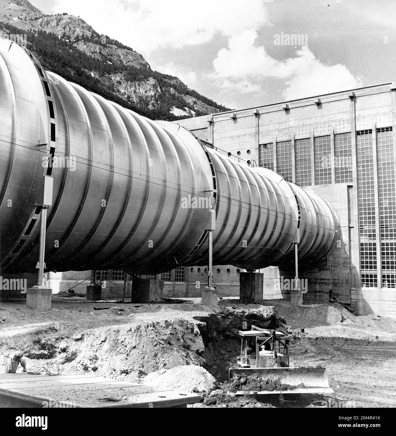 Modane Wind Tunnel. Photographs of Marshall Plan Programs, Exhibits ...