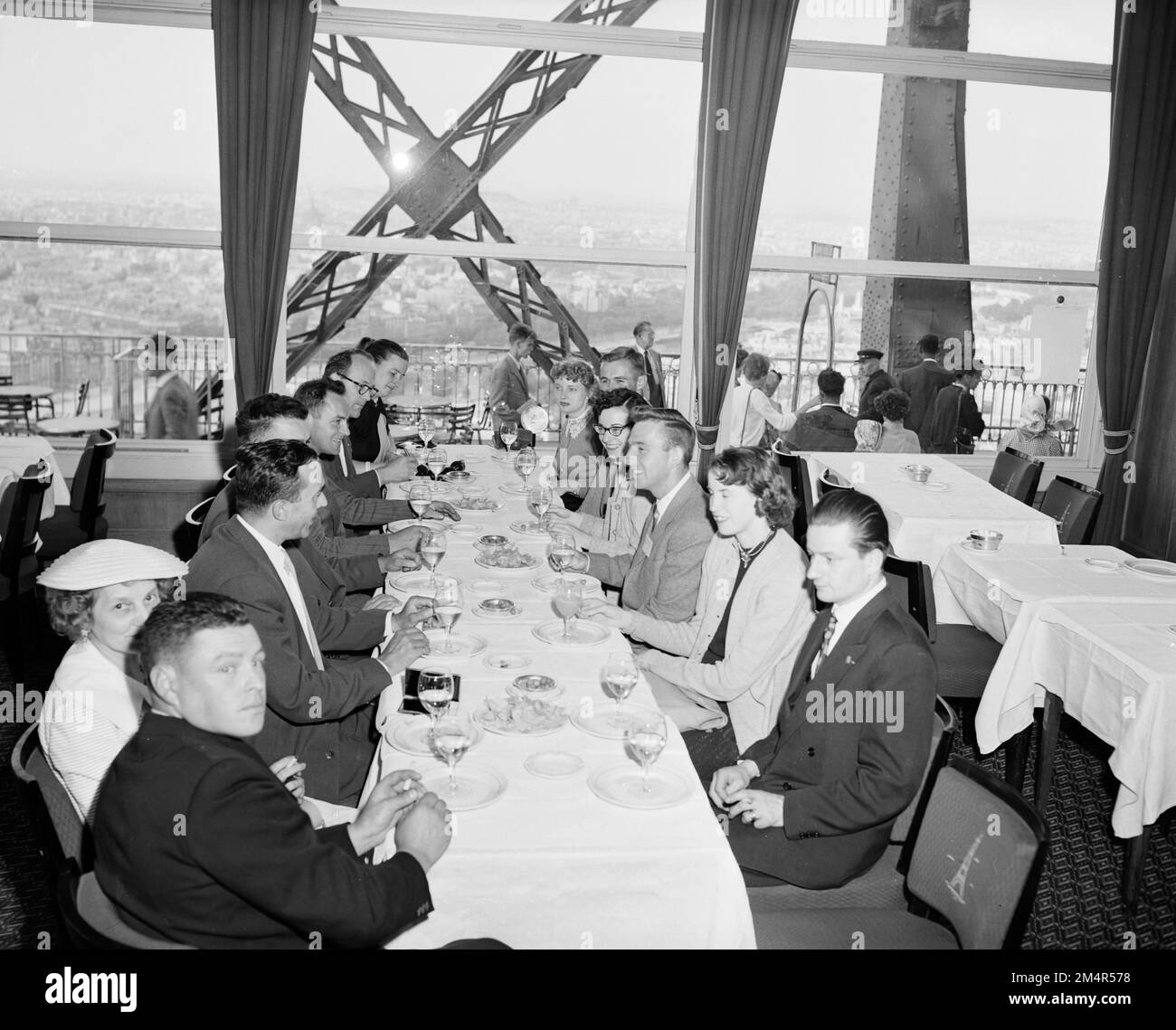 IFYE Students Arrive in Paris. Photographs of Marshall Plan Programs ...