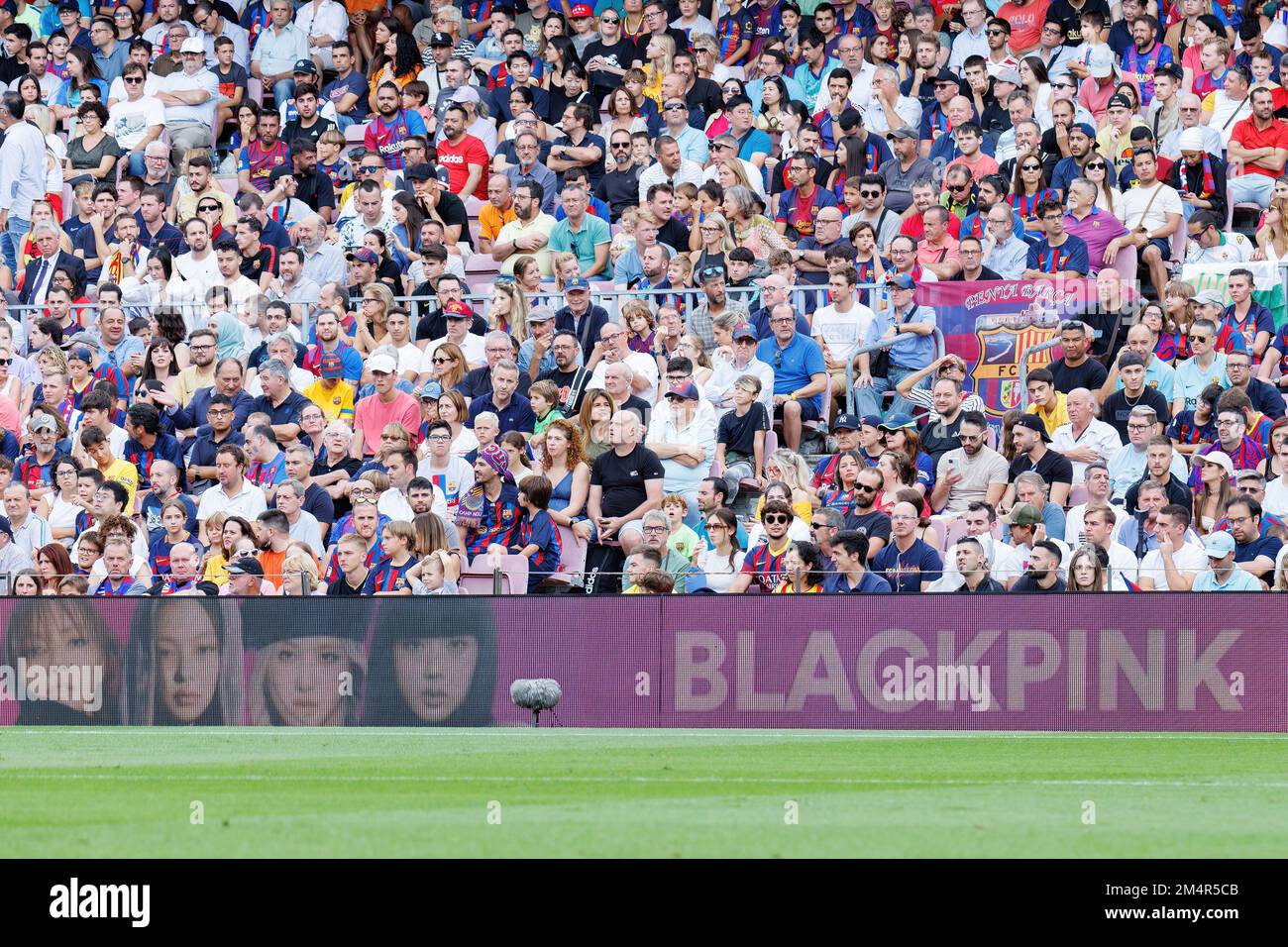BARCELONA - SEP 17: Fans during the La Liga match between FC Barcelona ...