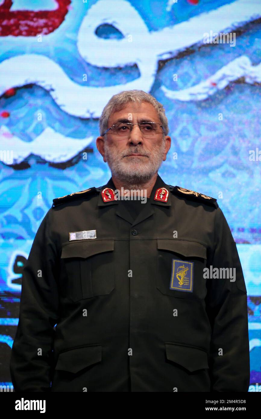 Tehran, Tehran, Iran. 20th Dec, 2022. Commander of Iran's Islamic ...