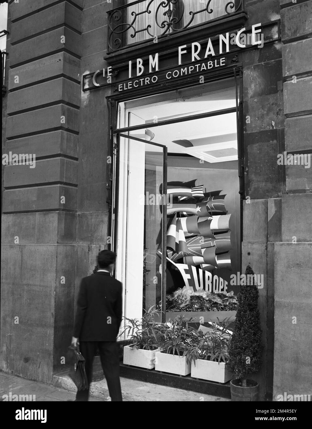 International Business Machine Office. Photographs of Marshall Plan ...