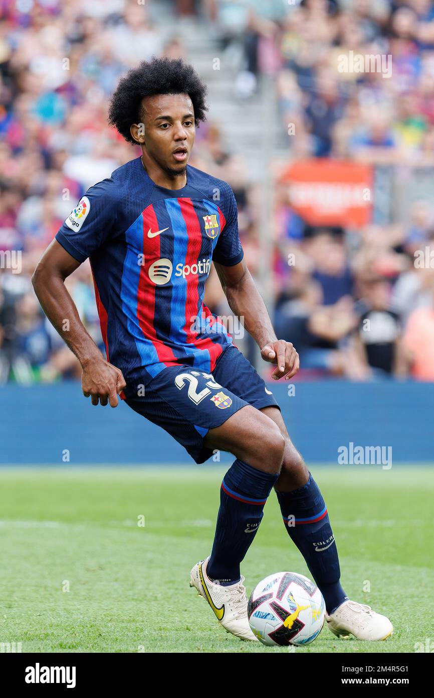 BARCELONA - SEP 17: Jules Kounde in action during the La Liga match ...