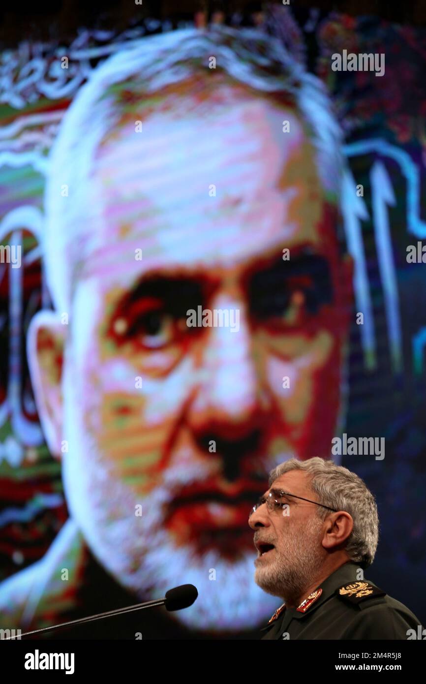 Tehran, Tehran, Iran. 20th Dec, 2022. Commander of Iran's Islamic ...