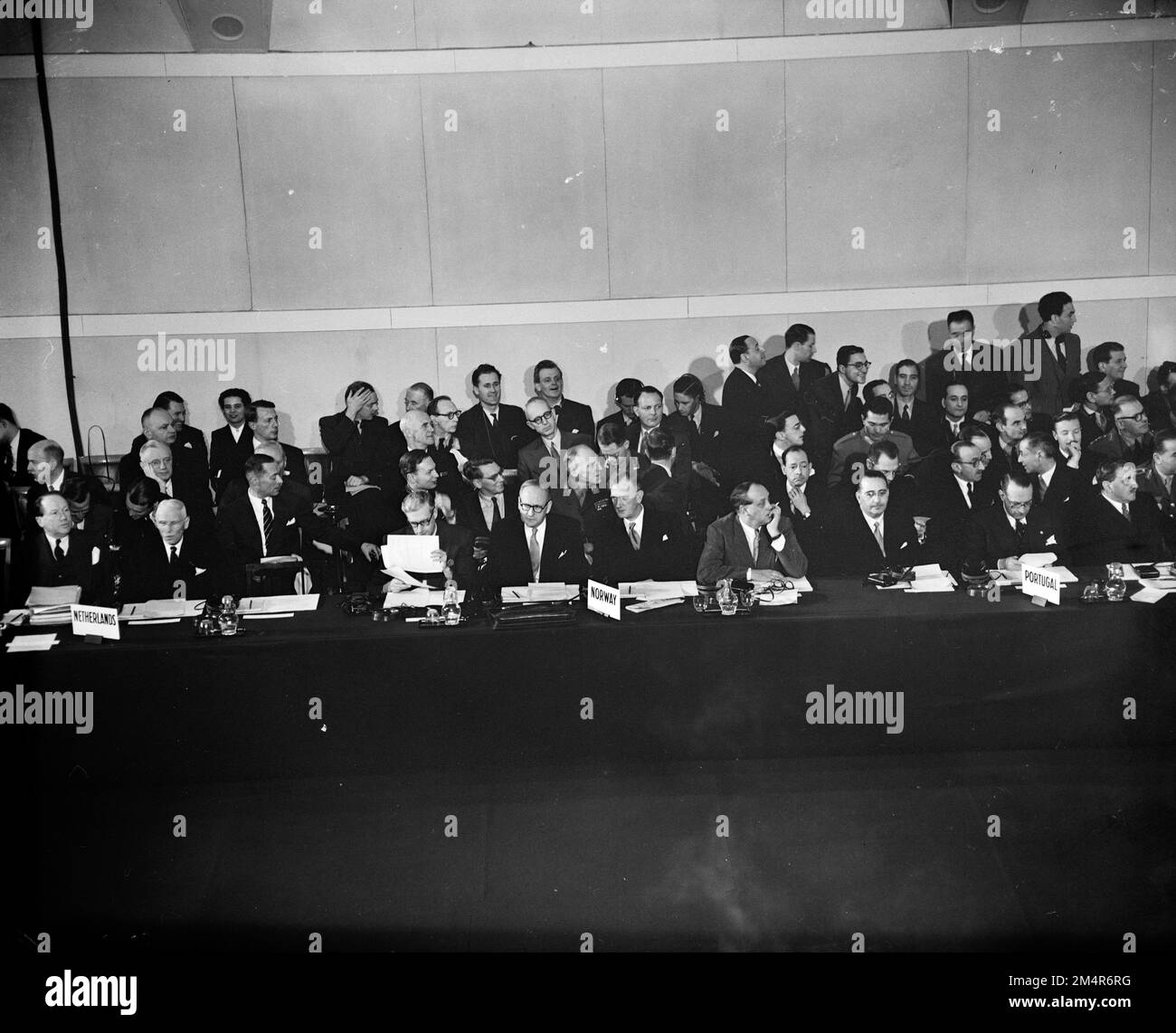NATO Council Meeting (De Gasperi's Address, Schuman's Address, and ...