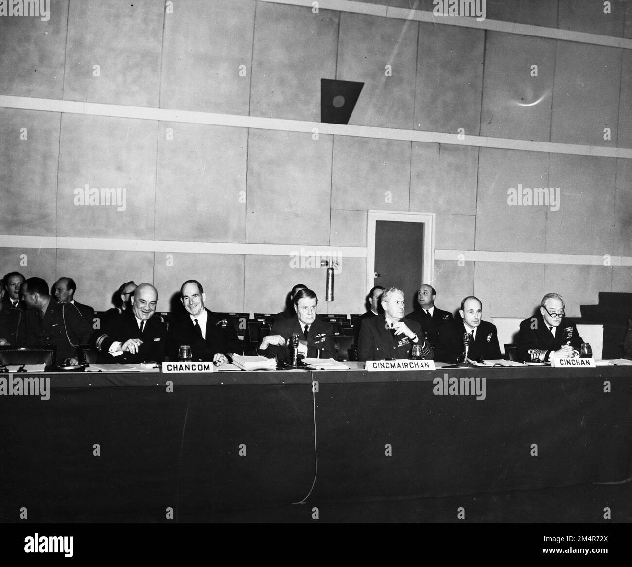 NATO Ministerial Session. Photographs of Marshall Plan Programs ...