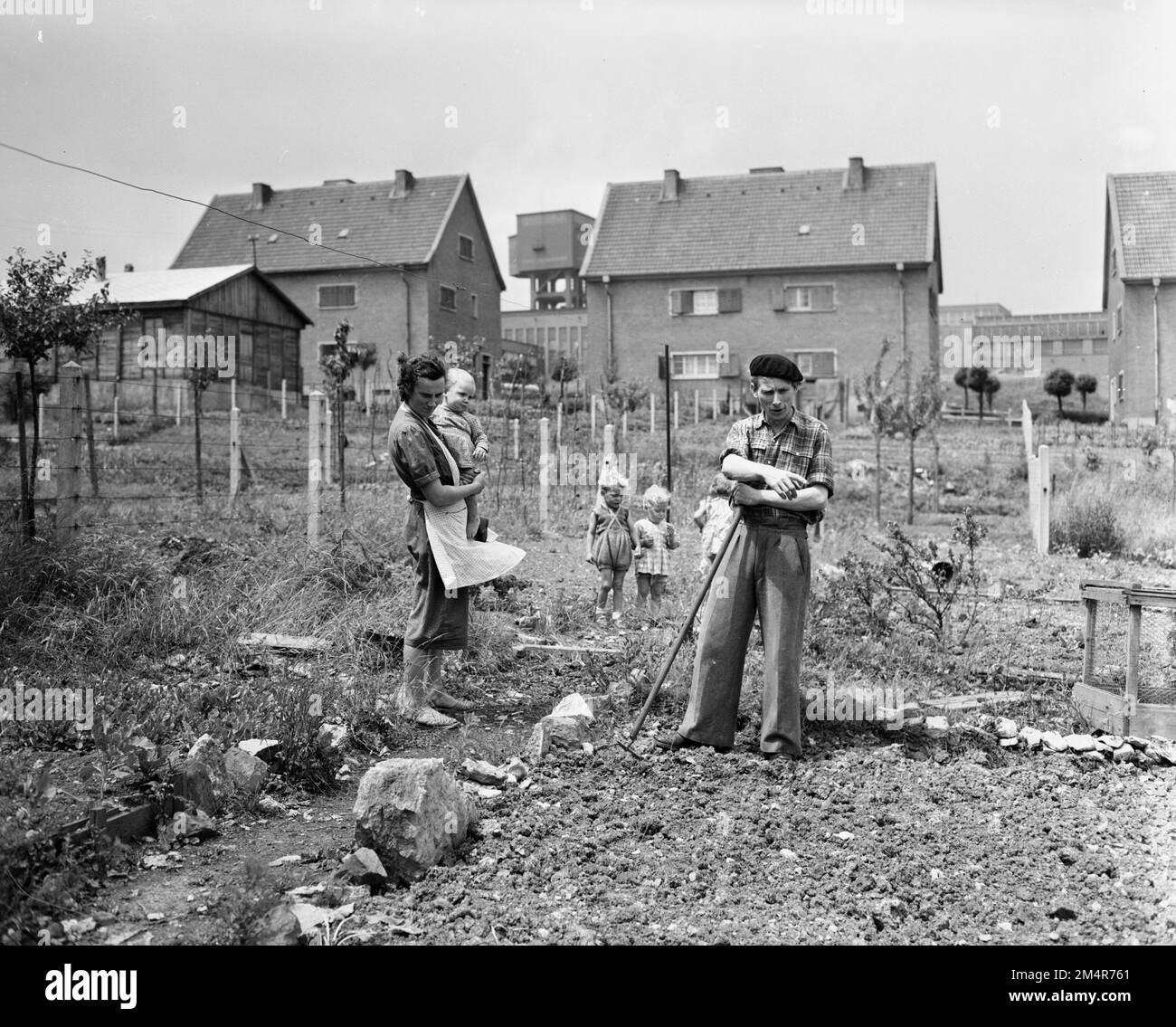 Labor - Force Ouvriere Workers at Home. Photographs of Marshall Plan ...