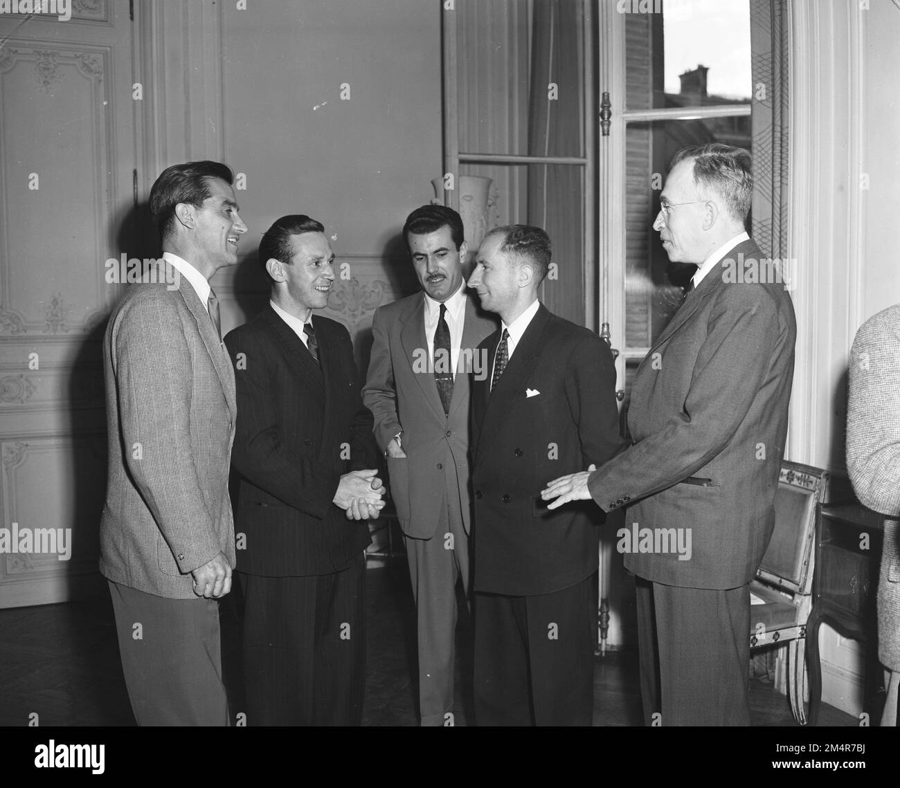 2000th French Tap Member Honored. Photographs of Marshall Plan Programs ...