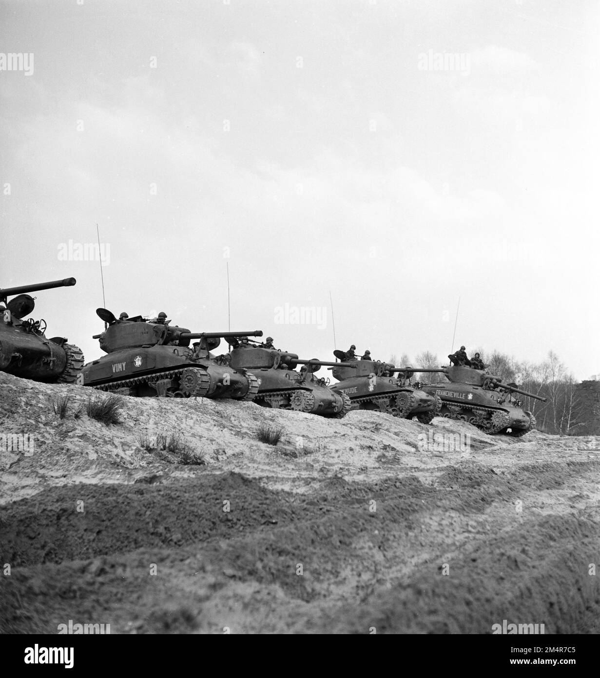 French Army Prepared for Defense (Magazine Unit Story). Photographs of ...
