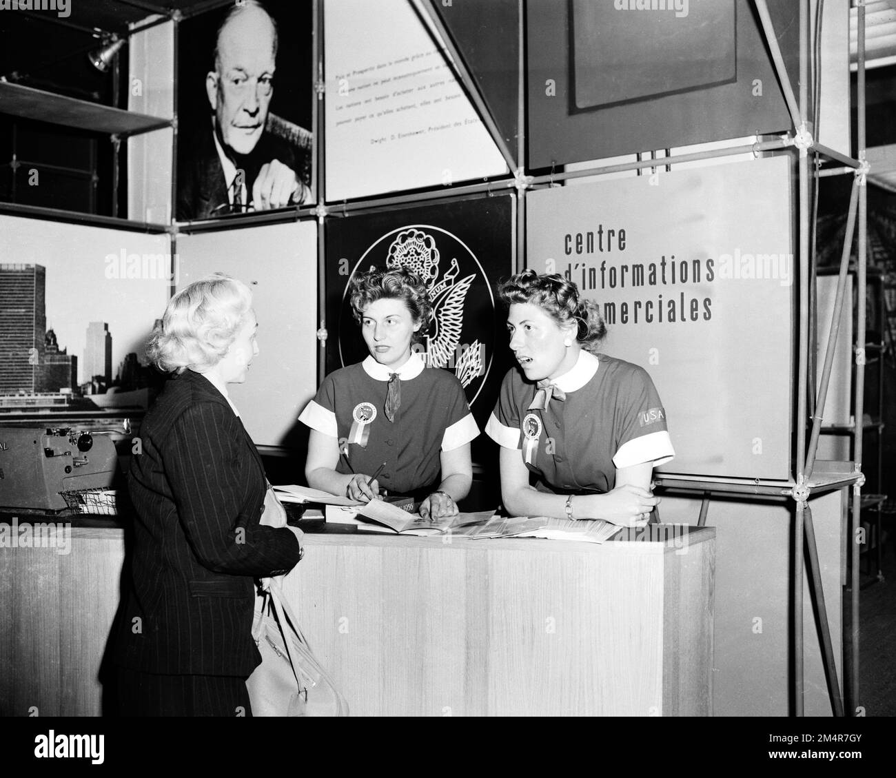 Lyon International Trade Fair. Photographs of Marshall Plan Programs ...
