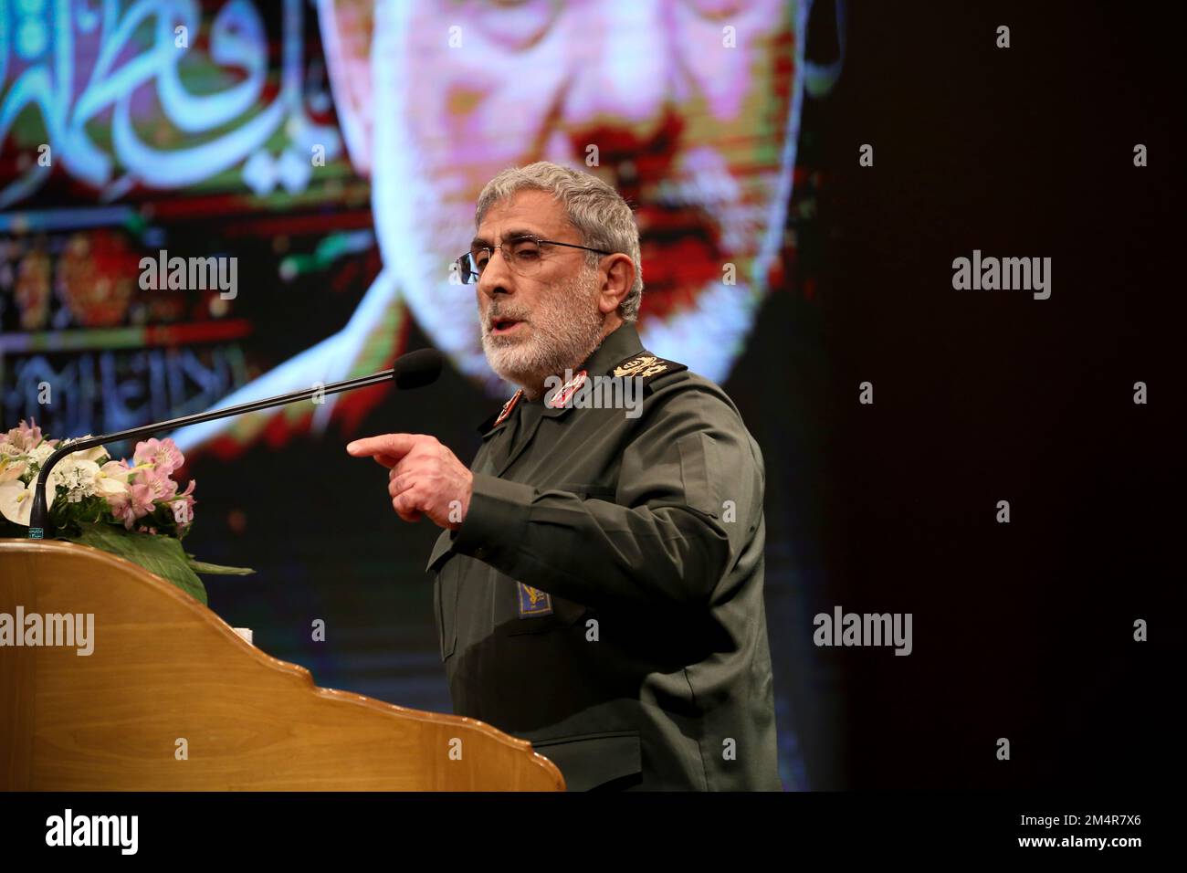 Tehran, Tehran, Iran. 20th Dec, 2022. Commander of Iran's Islamic ...
