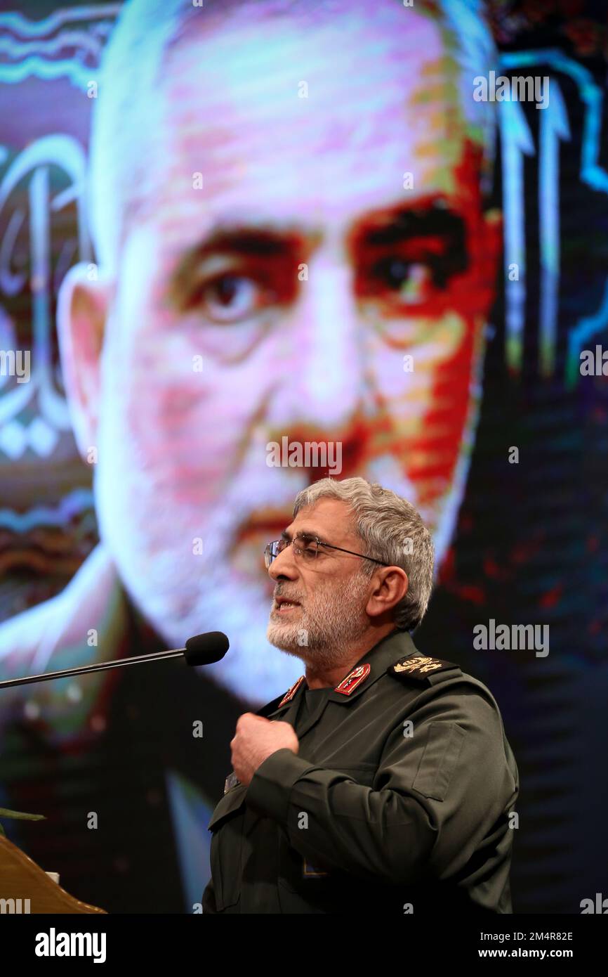 Tehran, Tehran, Iran. 20th Dec, 2022. Commander of Iran's Islamic ...