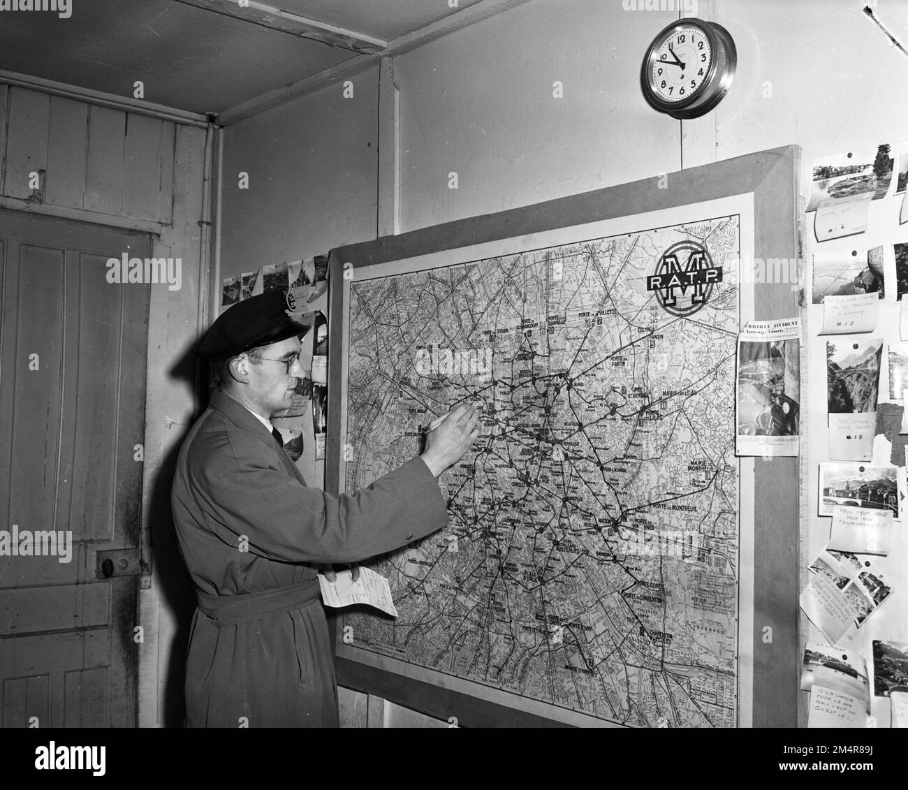 Faisanderie and MSA Garage. Photographs of Marshall Plan Programs ...