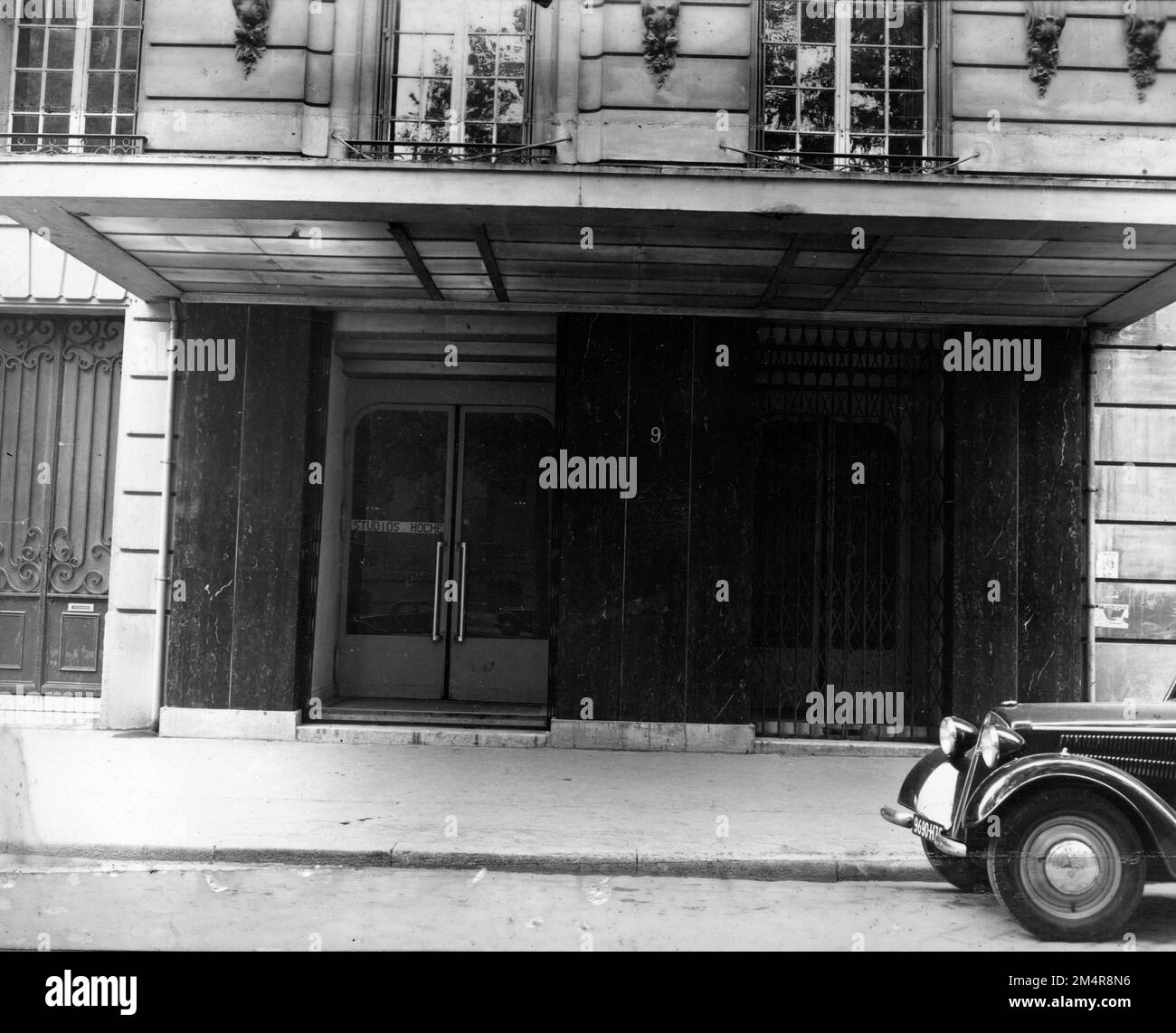 Entrances of All ECA Buildings in Paris. Photographs of Marshall Plan ...