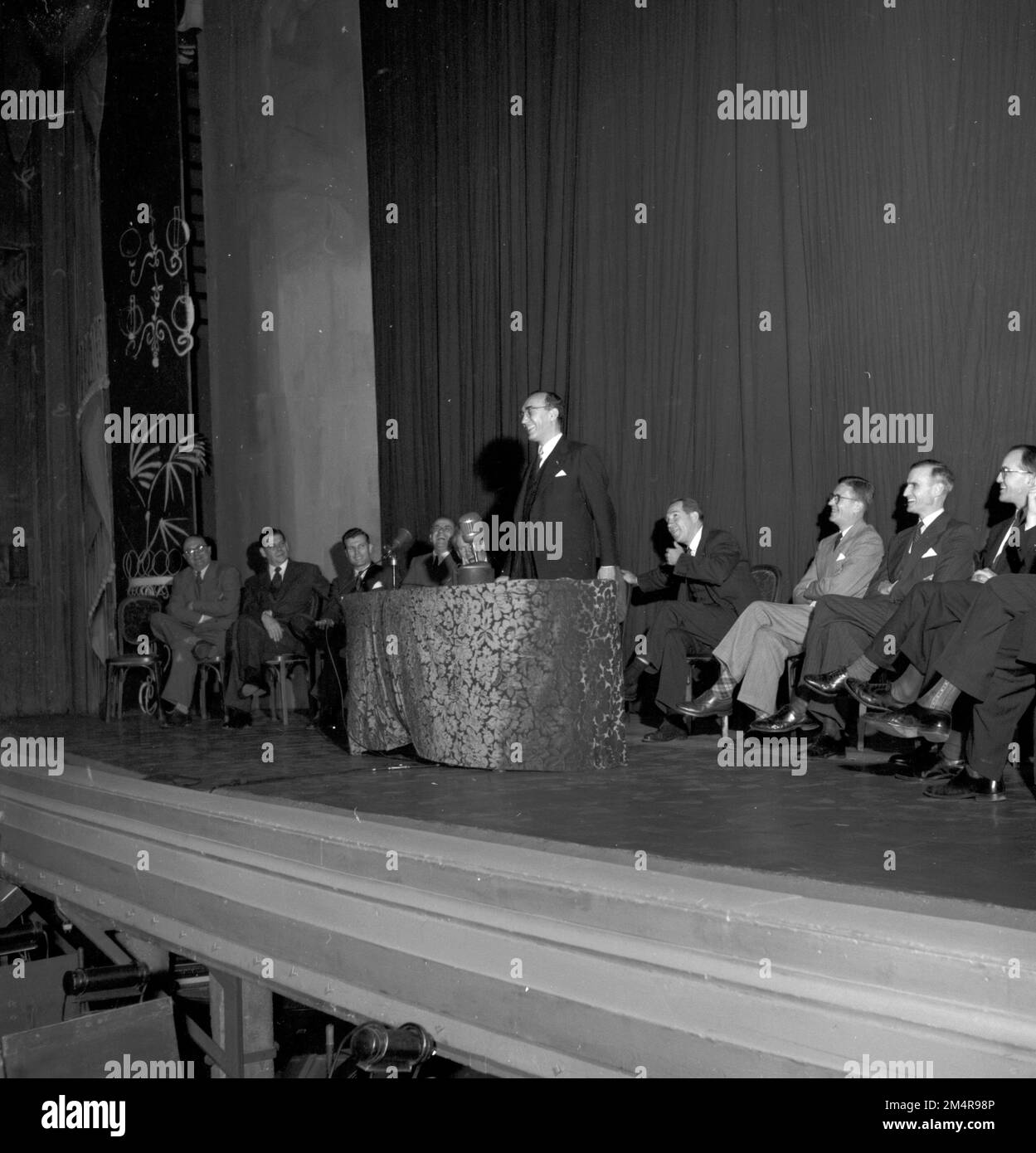 Ambassador Draper's Reception, May 5th, 1952. Photographs of Marshall ...
