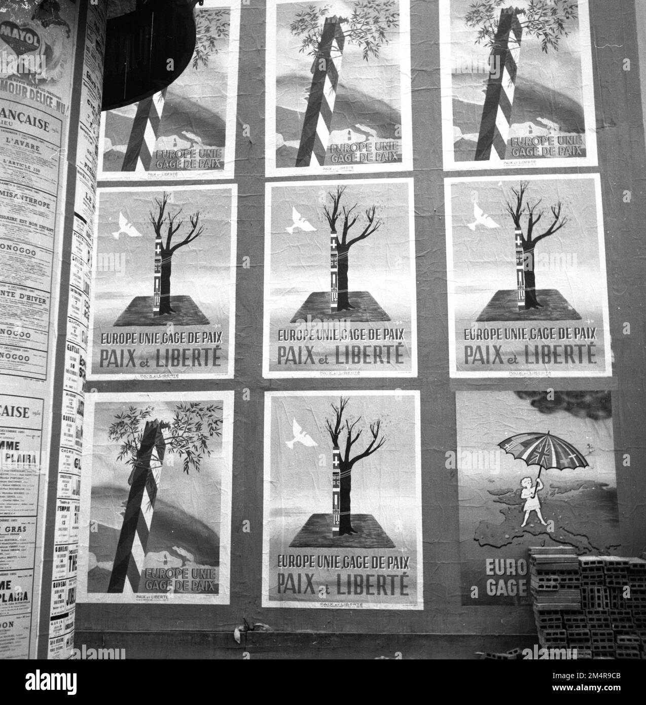 Anti-Communist Posters. Photographs of Marshall Plan Programs, Exhibits ...