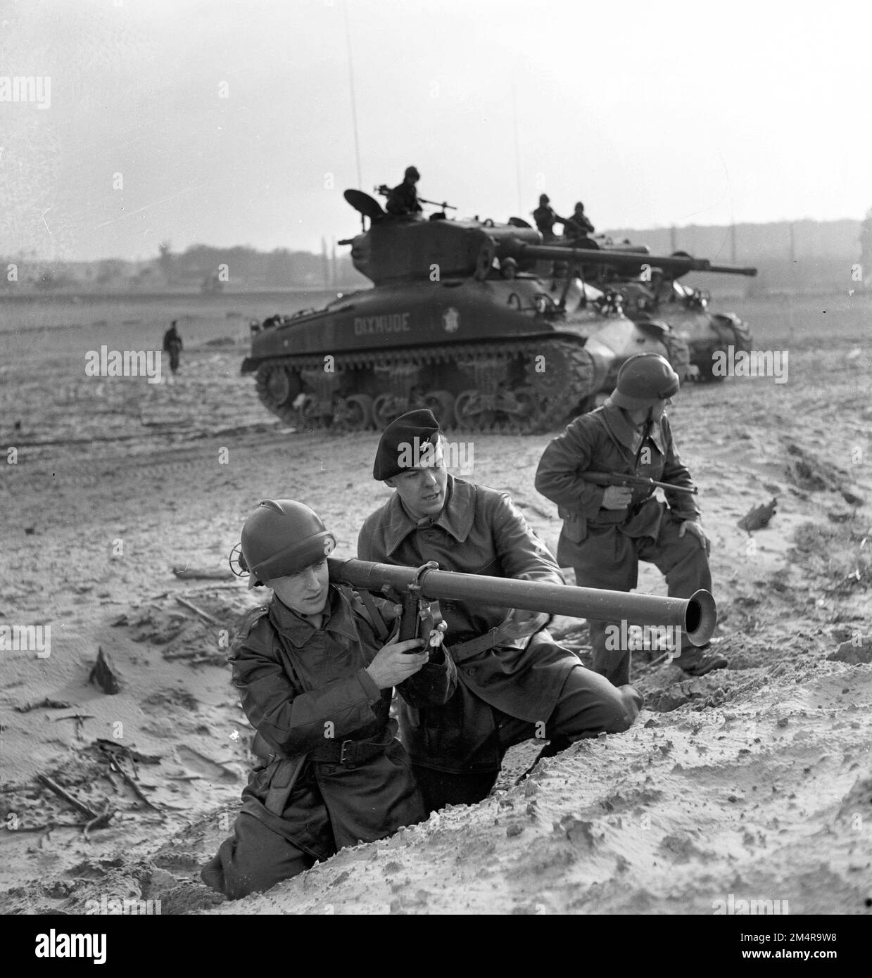 French Army Prepared for Defense (Magazine Unit Story). Photographs of ...