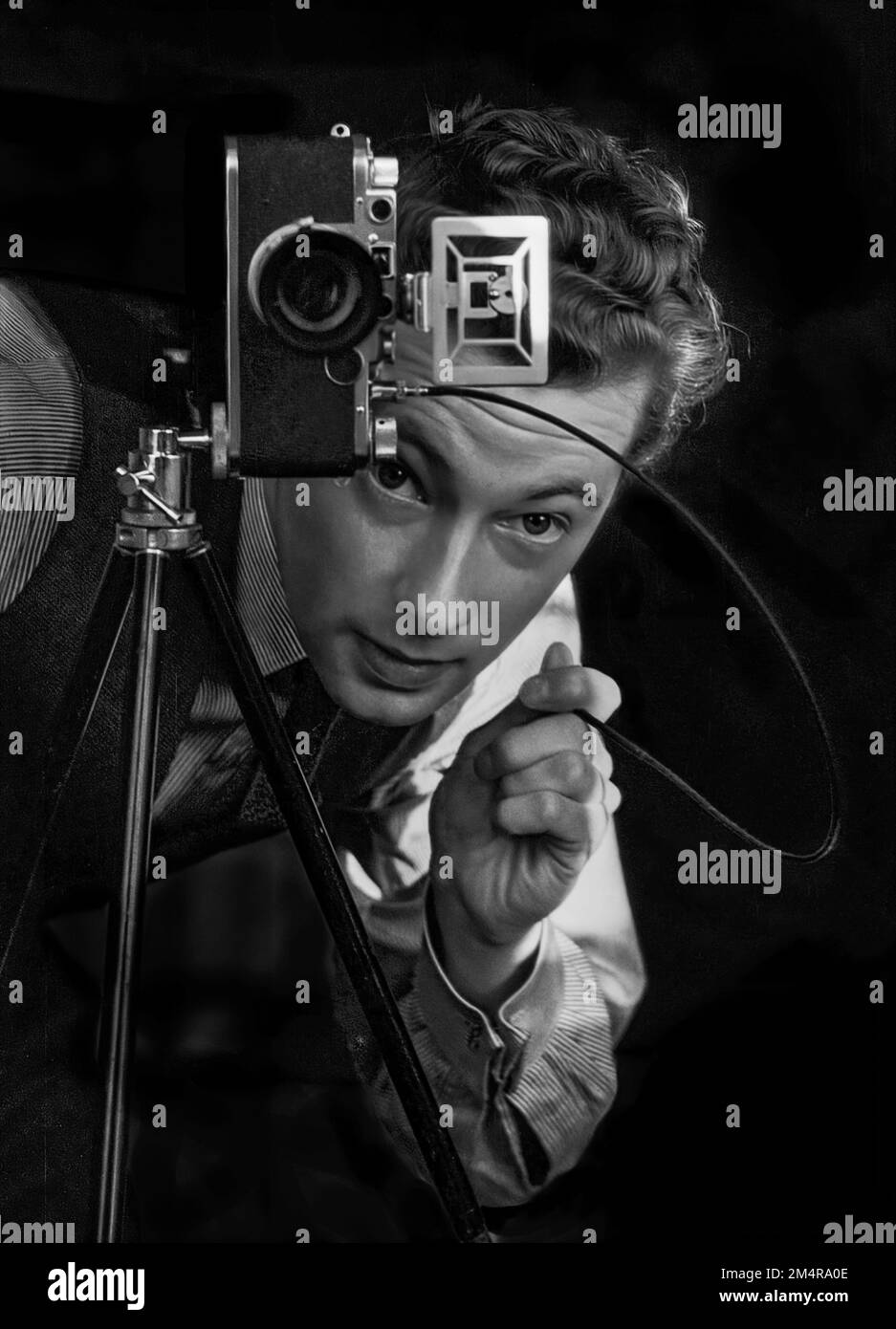 Photographer taking a self portrait Stock Photo - Alamy