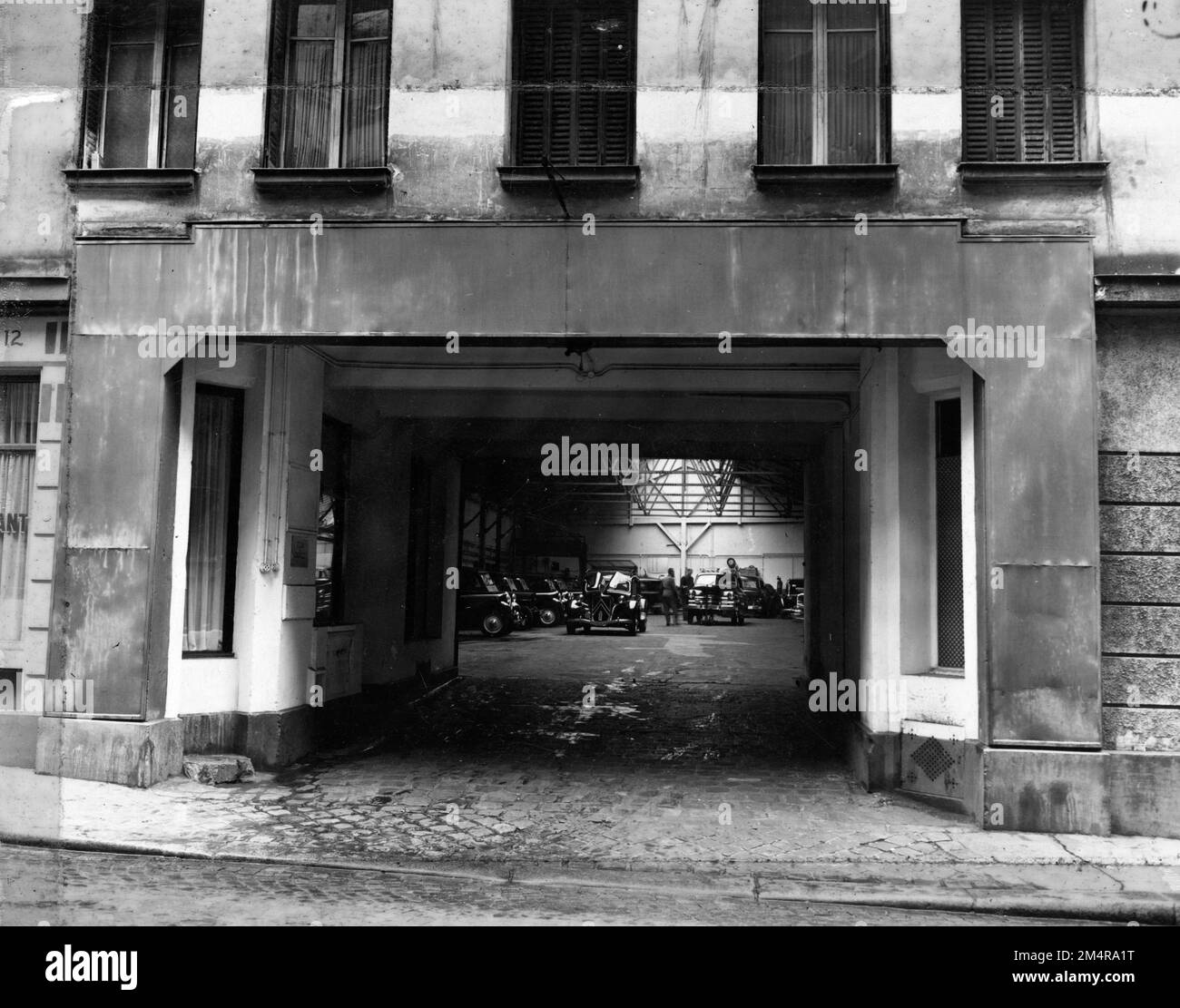 Entrances of All ECA Buildings in Paris. Photographs of Marshall Plan ...