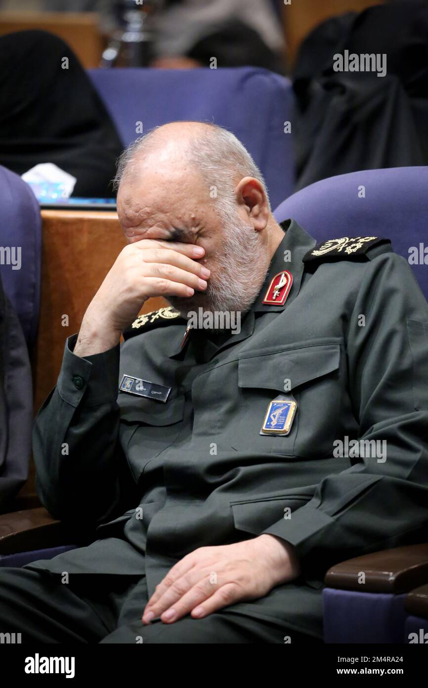 Tehran, Tehran, Iran. 20th Dec, 2022. commander-in-chief of the Islamic ...