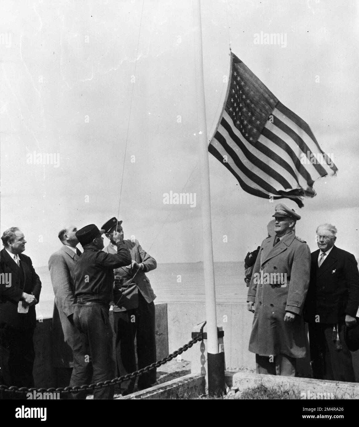 D-Day 10th Anniversary Celebrations in Normandy. Photographs of Marshall Plan Programs, Exhibits ...