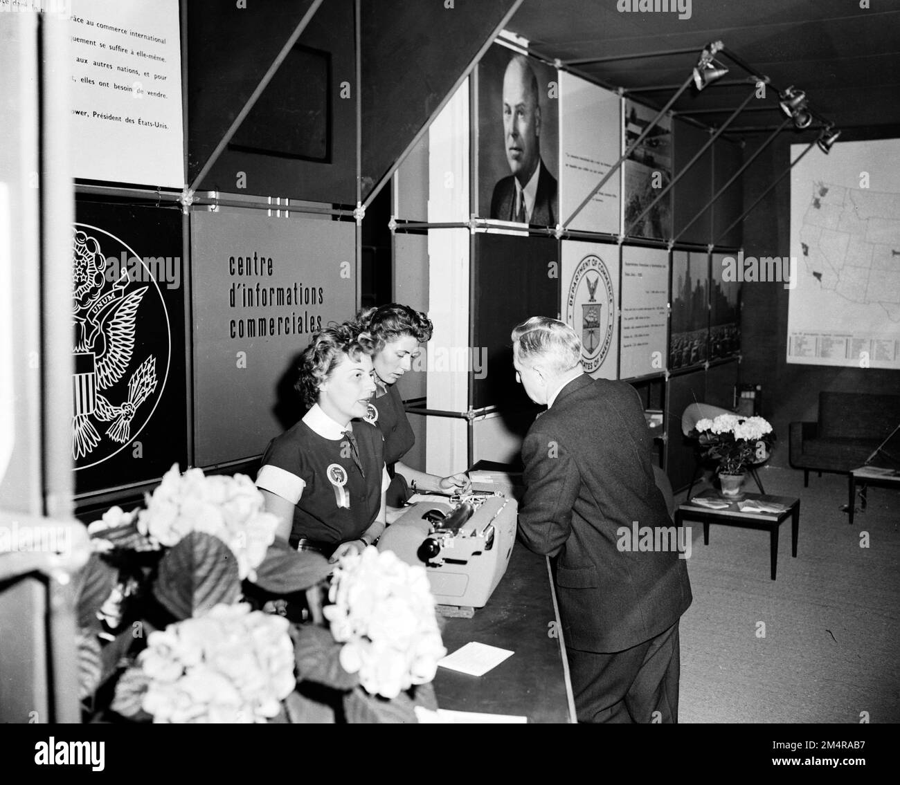 Lyon International Trade Fair. Photographs of Marshall Plan Programs ...