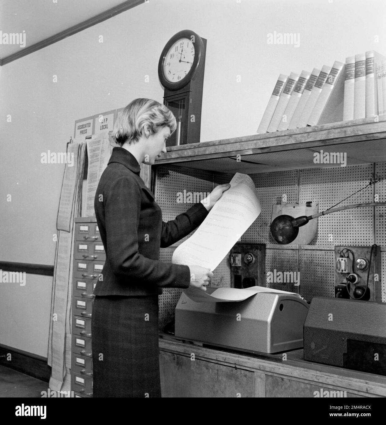 American Girl, Secretary in Paris. Photographs of Marshall Plan ...