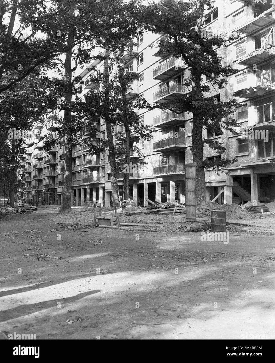 New Prefabrication Method for Apartment Building. Photographs of ...