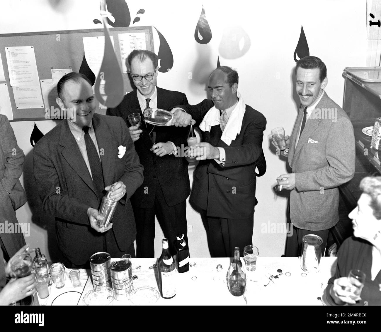 Eugene Rachlis' Farewell Party. Photographs of Marshall Plan Programs ...