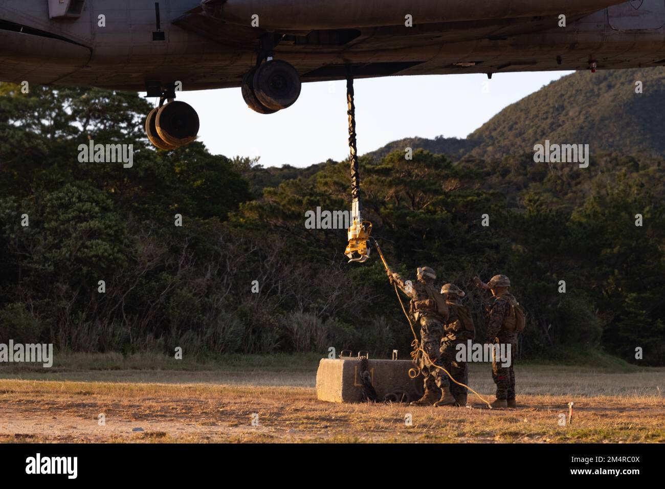 U.S. Marine Corps Lance Cpl. Joshua Garcia-Morales, left, Lance Cpl ...