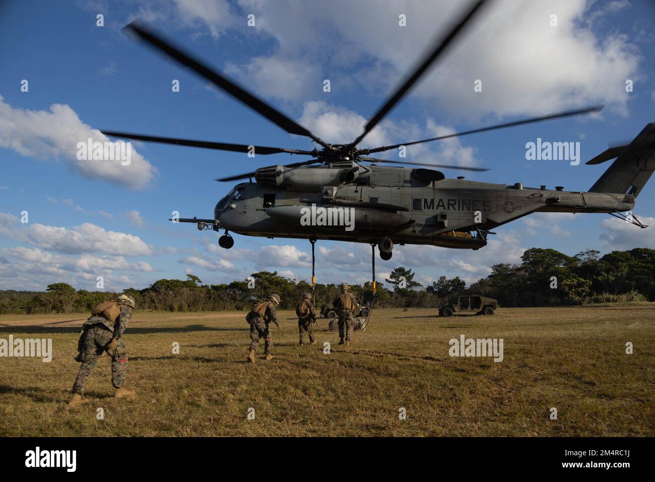 U.S. Marines with Combat Logistics Battalion 31, 31st Marine ...
