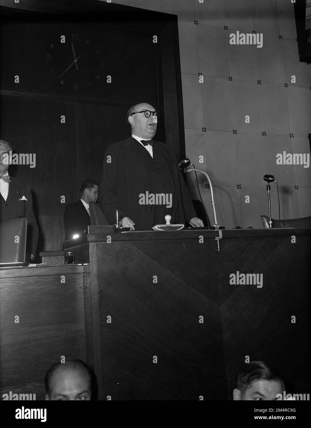 First European Assembly/Schuman Plan/Strasbourg. Photographs of ...