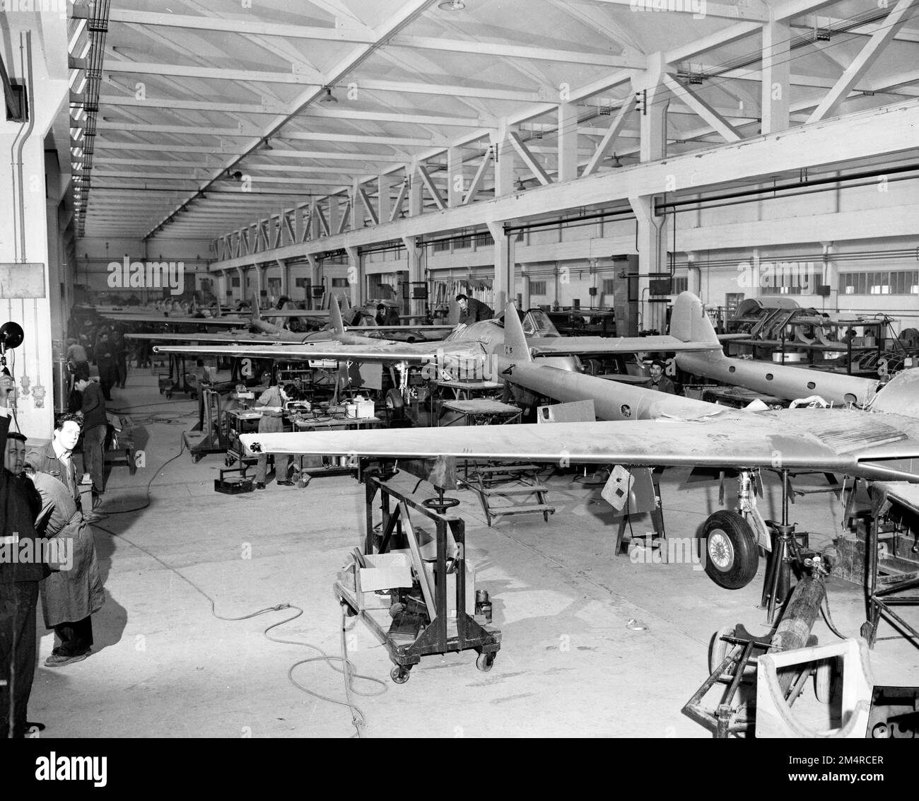 SNCASE Aircraft Factory (Vampires, Mistral). Photographs of Marshall ...