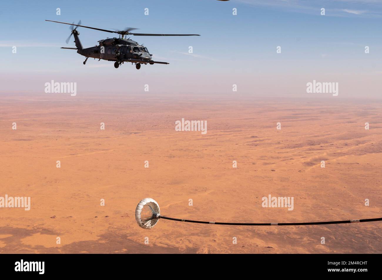 Aircrew members assigned to the 26th Expeditionary Rescue Squadron ...