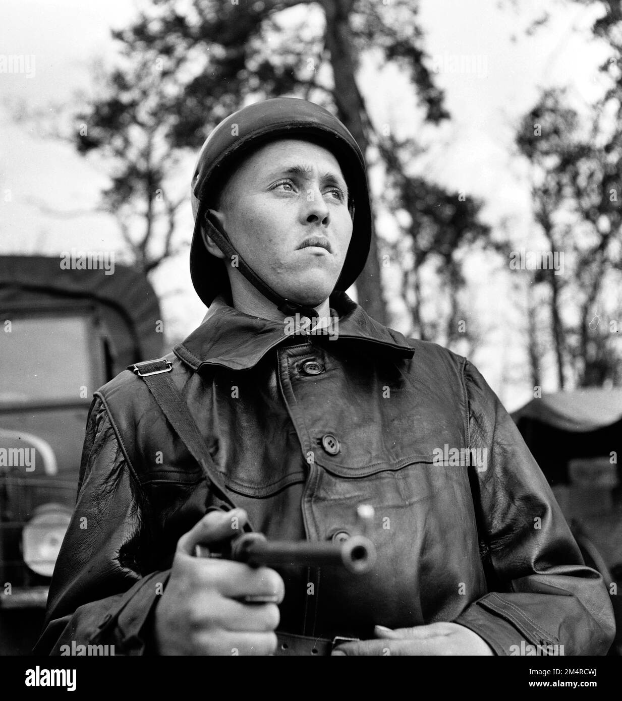 French Army Prepared for Defense (Magazine Unit Story). Photographs of ...