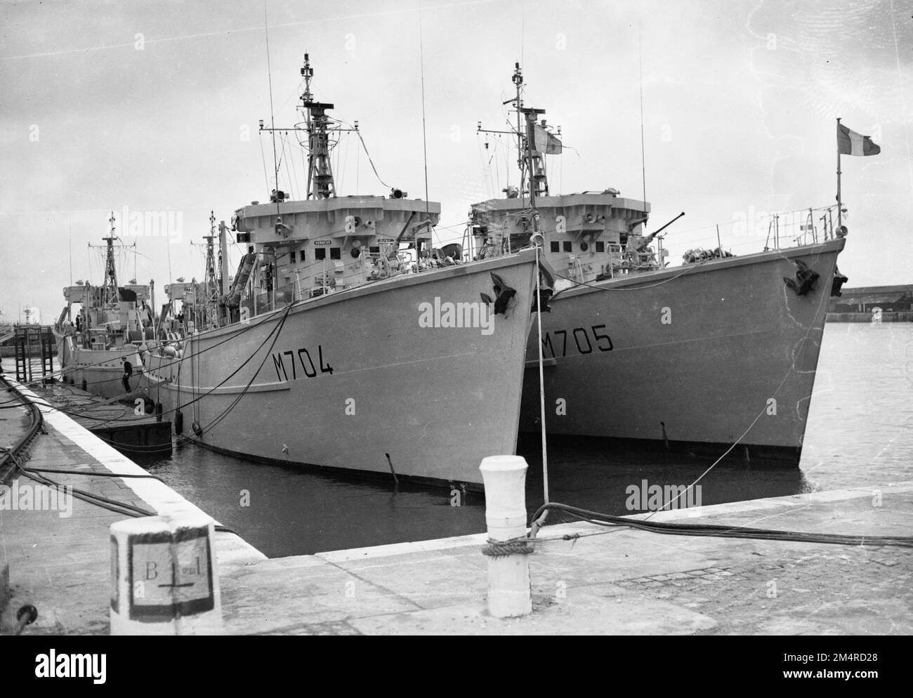 MDAP Minesweepers Transferred to French Navy. Photographs of Marshall ...