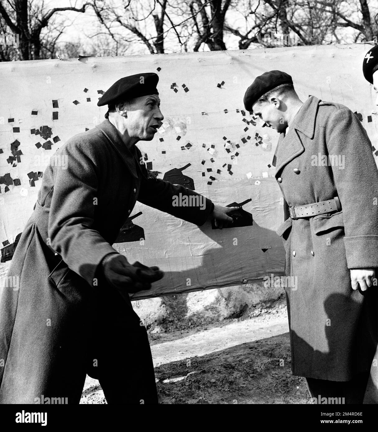French Army Prepared for Defense (Magazine Unit Story). Photographs of ...