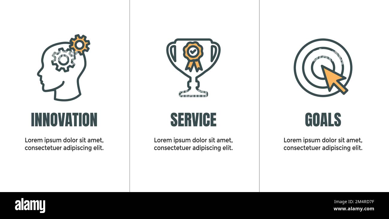 Core Values or Mission with Vision Icon Set Stock Vector Image & Art ...