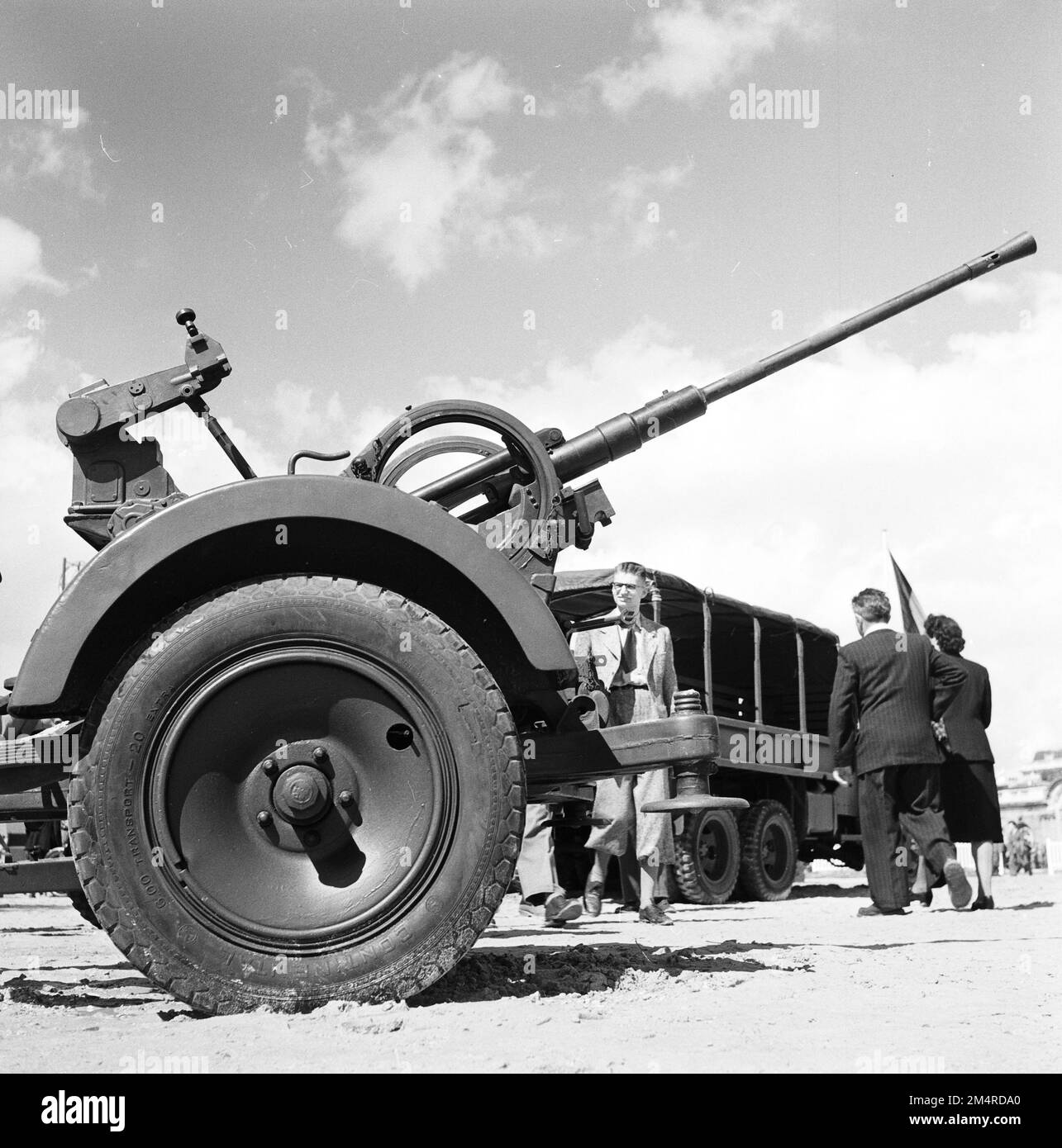 New French Arms are Displayed in Paris. Photographs of Marshall Plan ...