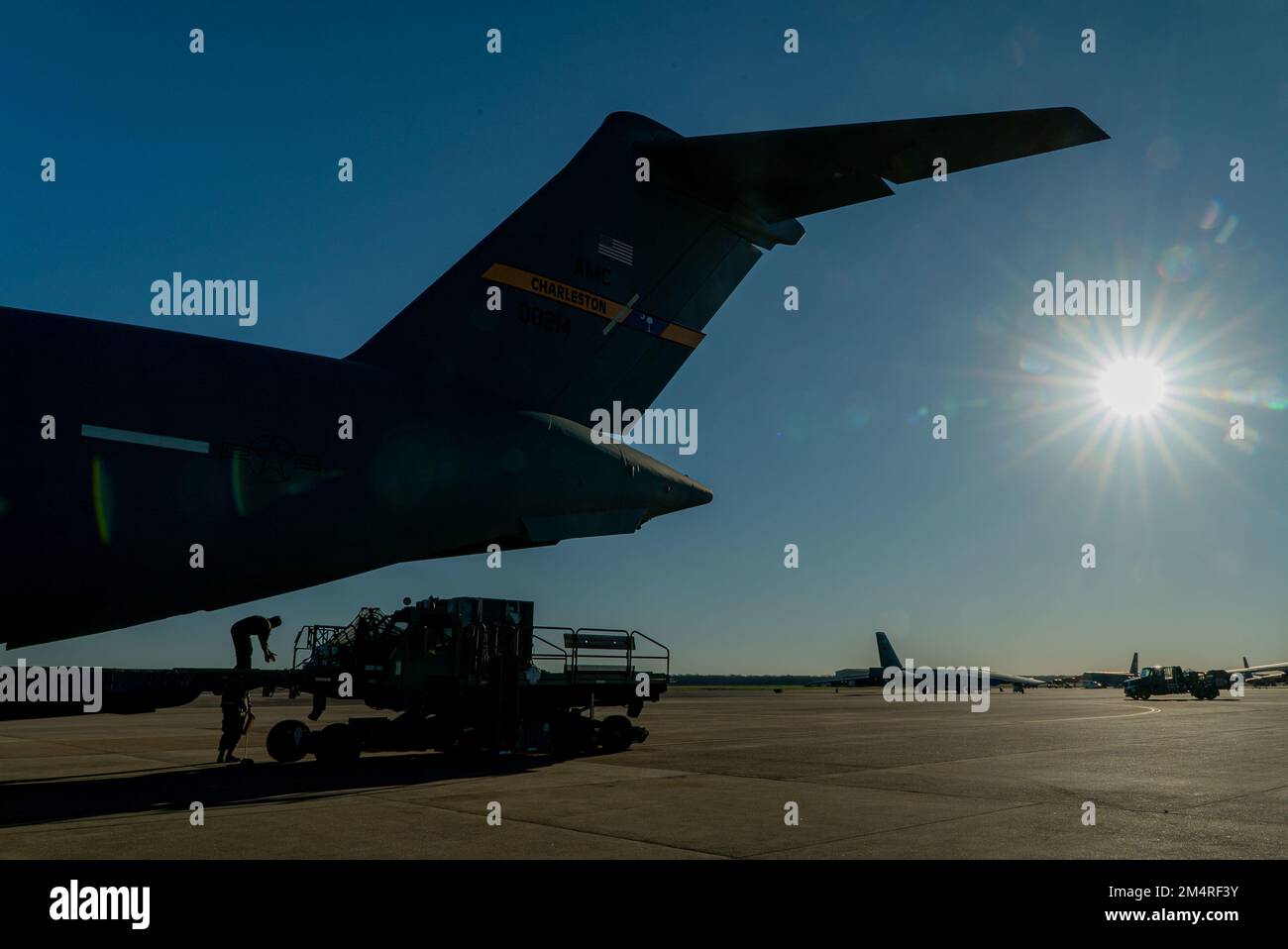 Senior Airman Dalton Roberts and Staff Sgt. Jacob Lueck, 15th Airlift ...
